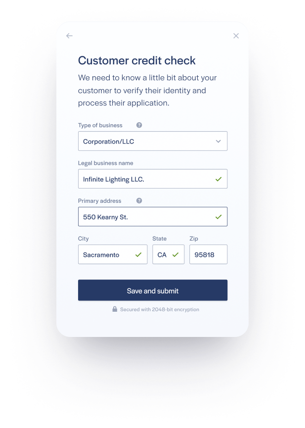 Resolve Pay for invoice collection & net terms